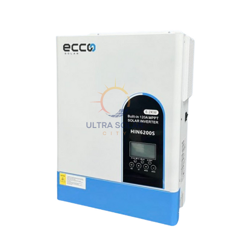 6.2KVA / 6200W Ecco Hybrid Inverter 120A MPPT (Off Grid)-Eccosolar ...