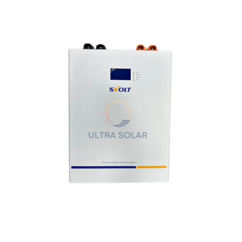 SVOLT 24V 100Ah 2.56 kWh A-Grade Lithium Battery With BMS SCNN256100 ...