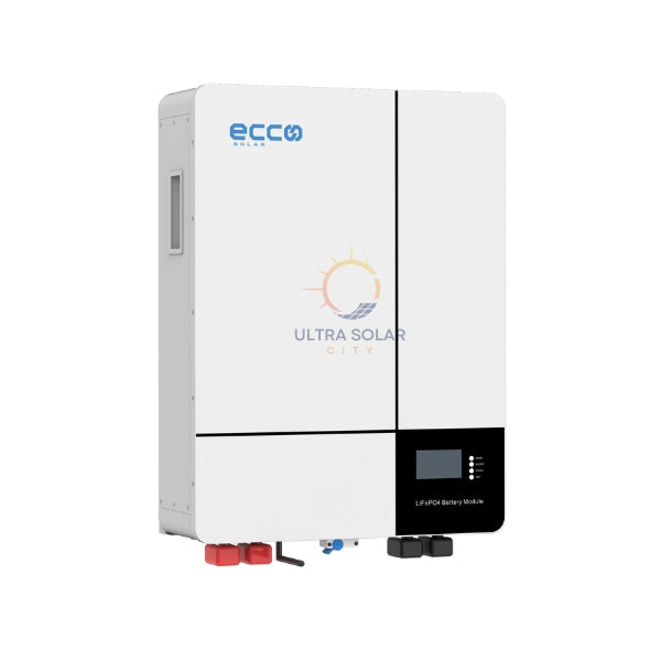 51.2V 100AH 5.12kWh Lithium Battery-Ecco Solar – Ultra Solar City